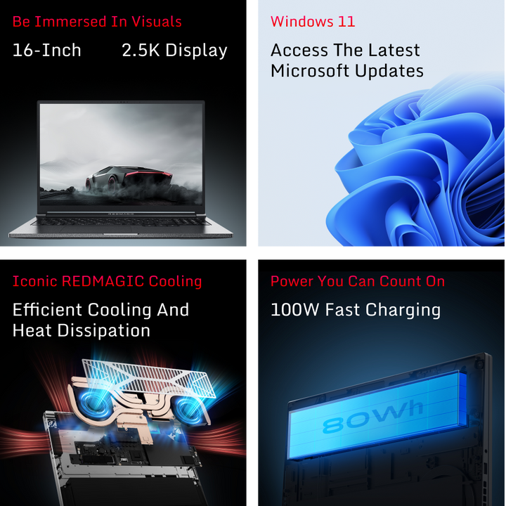 REDMAGIC Titan 16 Pro Gaming Laptop - REDMAGIC(United Kingdom) Store ...